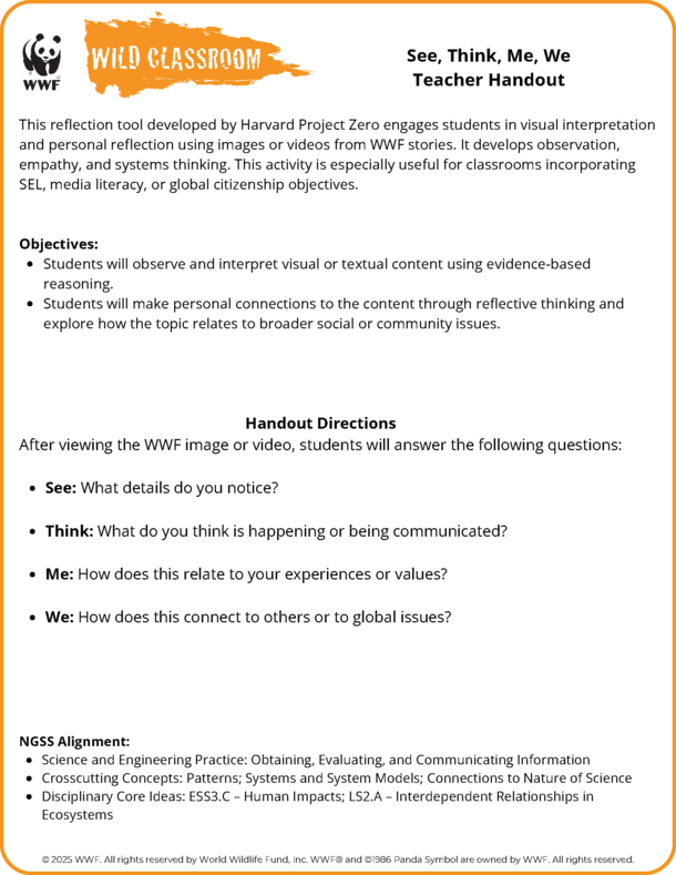 Conservation Current Events | Educators Toolkits | WWF